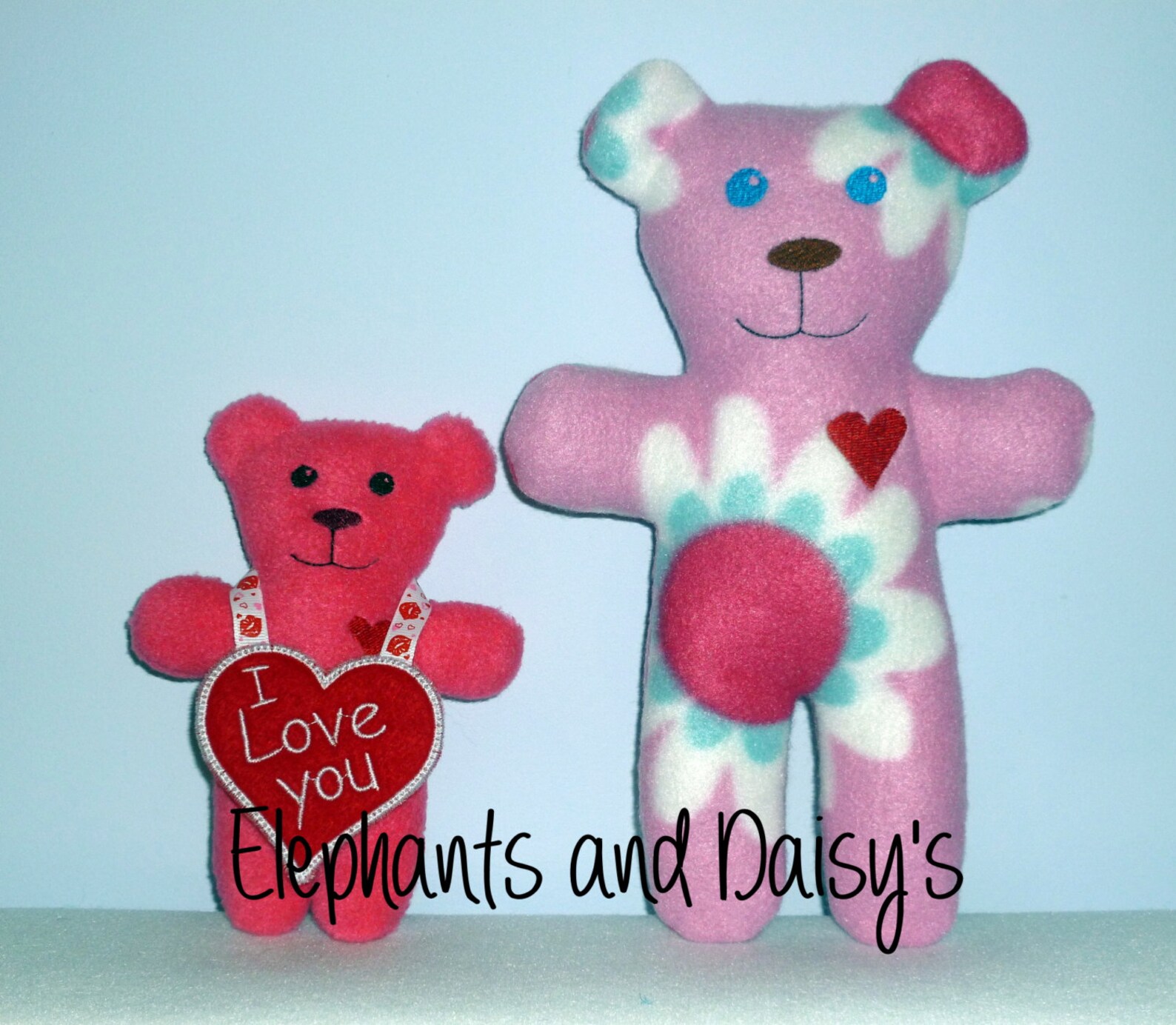 Teddy with Heart Stuffies Toy Embroidery design file | Etsy