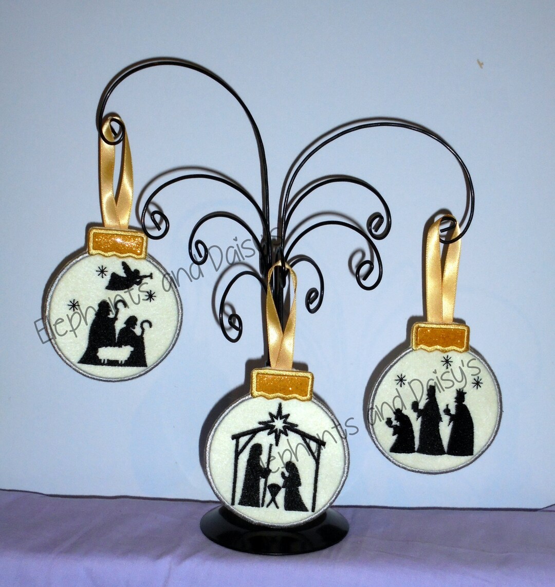 Nativity Bauble Set Design File. - Etsy