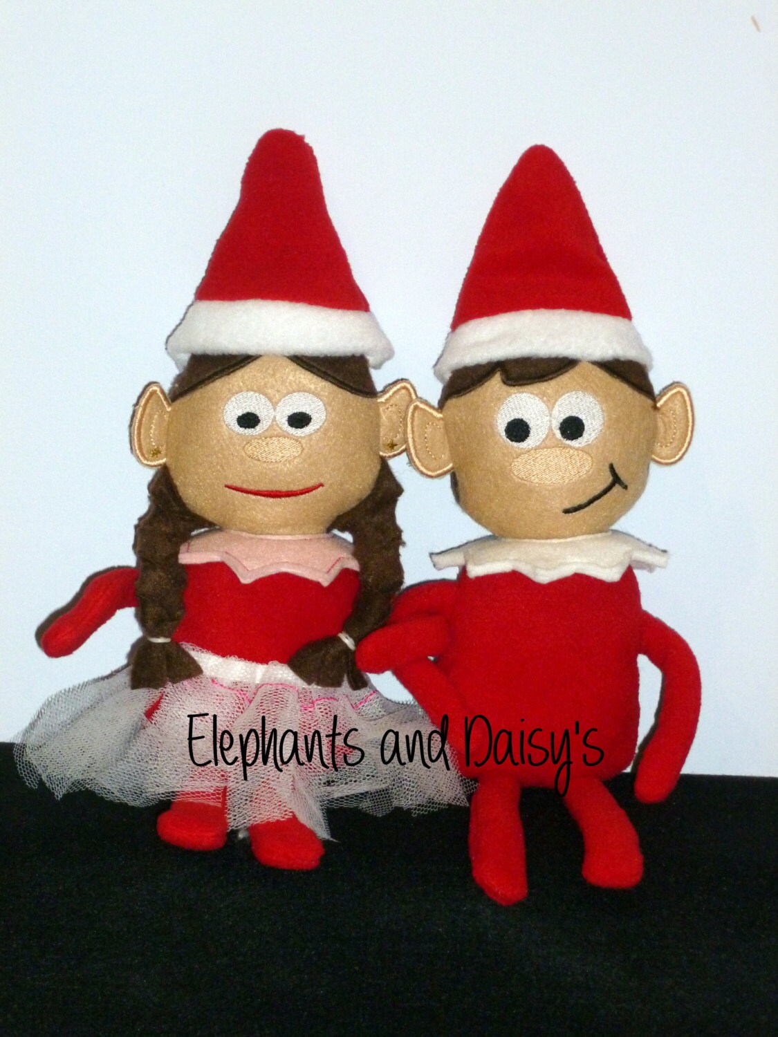 4x4 Elf Jingles Embroidery Design File - Etsy UK