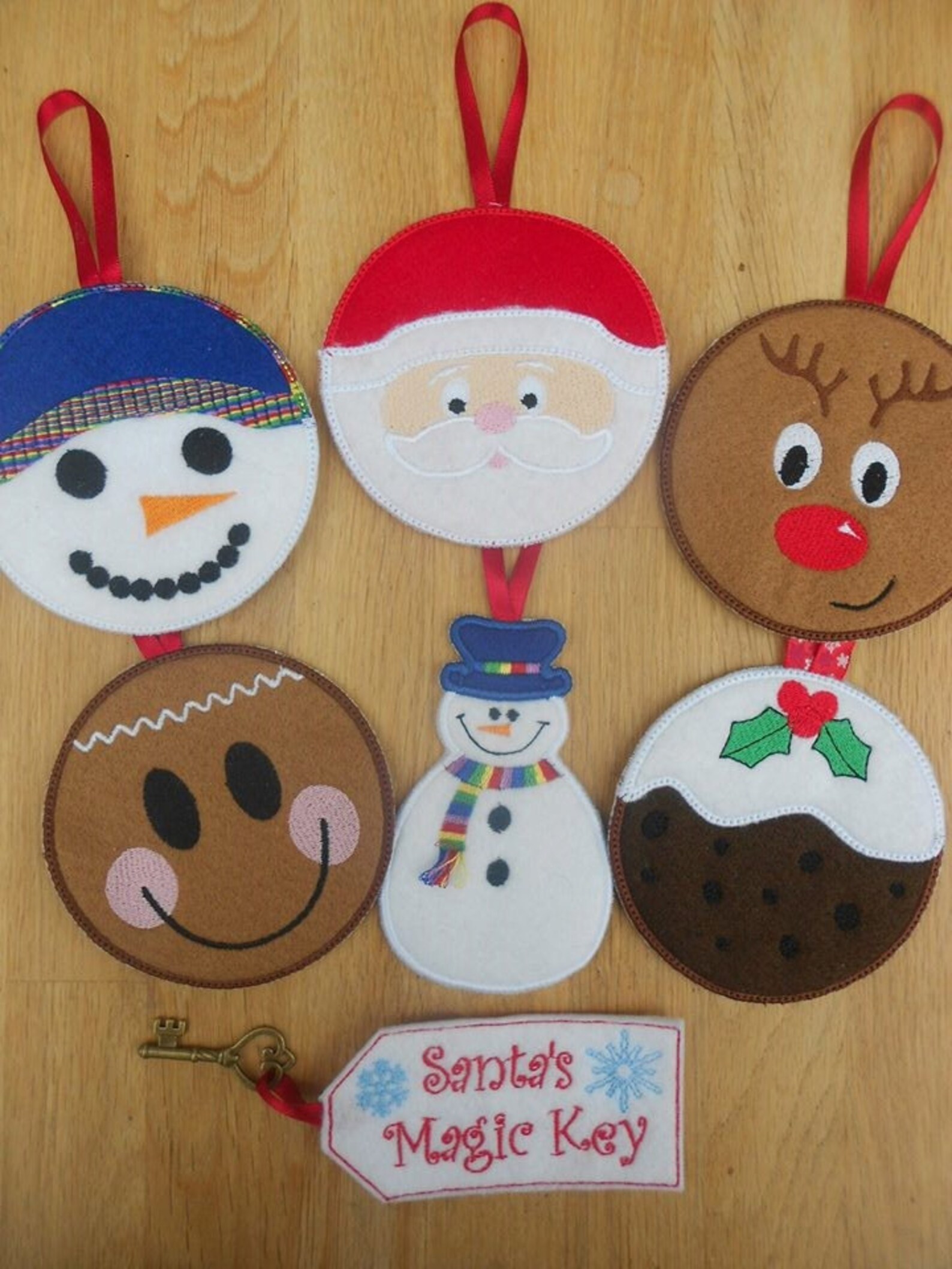 Christmas Pudding Banner Embroidery Design Files - Etsy UK