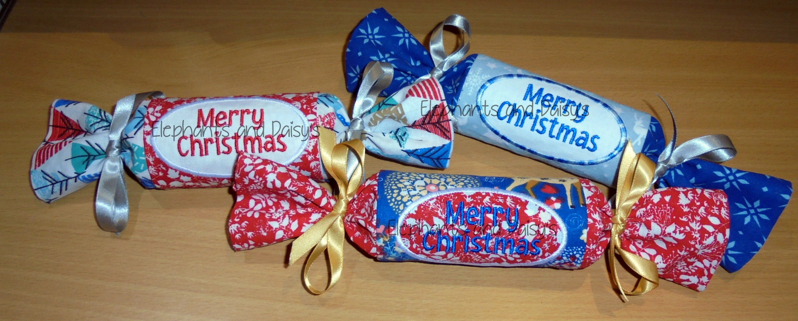 Christmas Cracker Embroidery Design File - Etsy