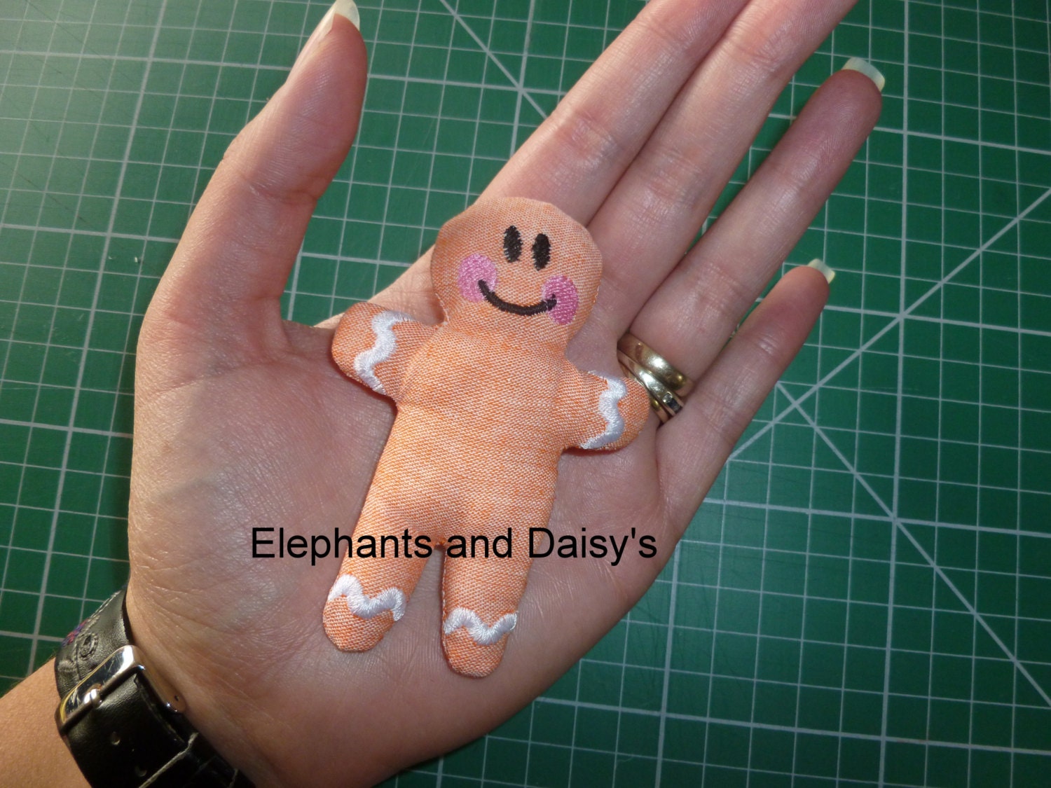 Gingerbread Man and Girl Stuffies Set Embroidery Design File | Etsy