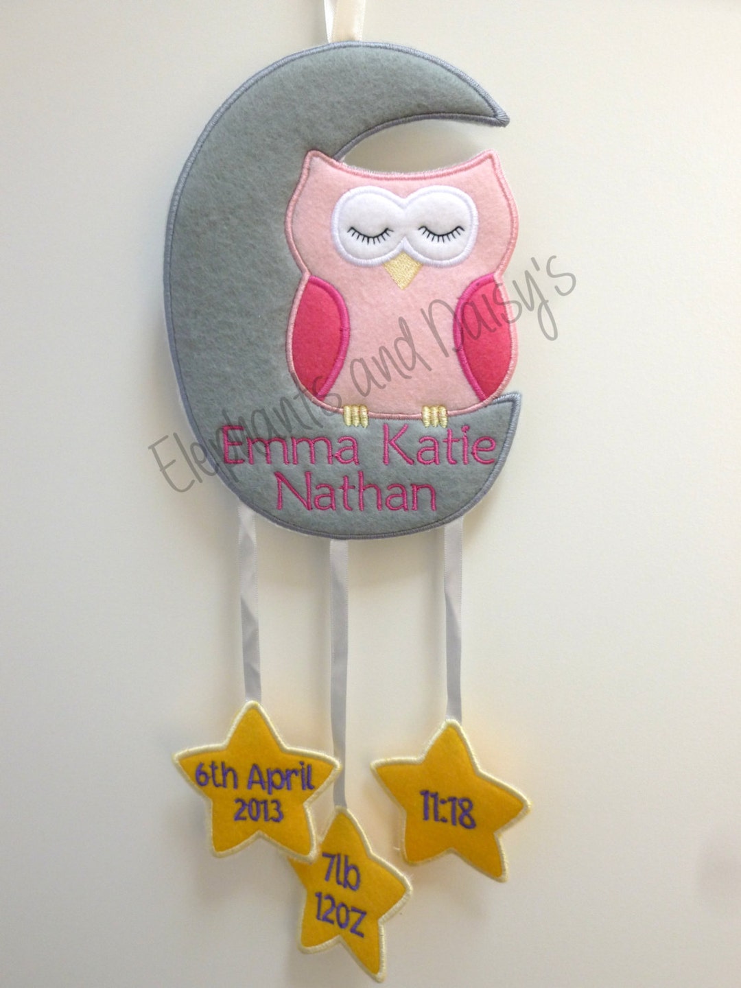 Owl Moon Design File - Etsy