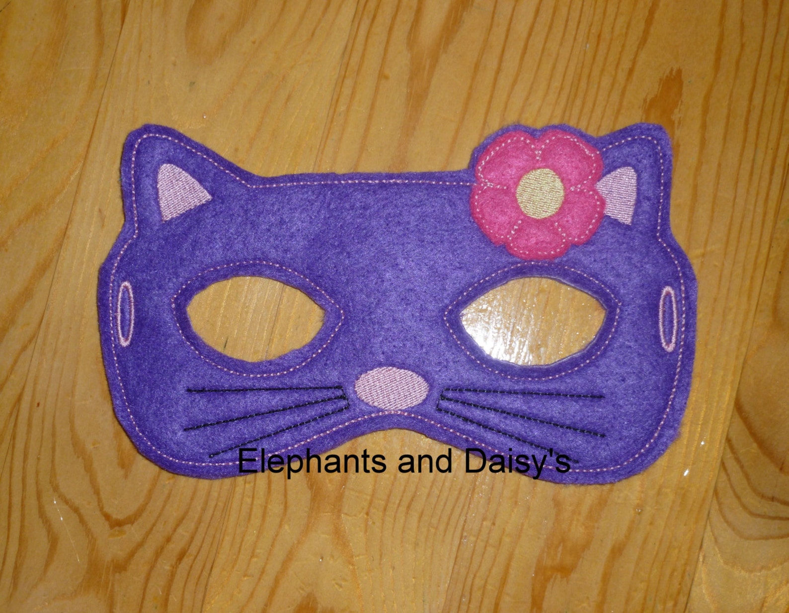 Cat / Kitty Mask Design File 5x7 - Etsy