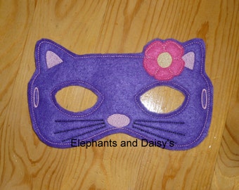 Unikitten Mask Embroidery Design, Cat Mask, Machine Embroidery, ITH ...