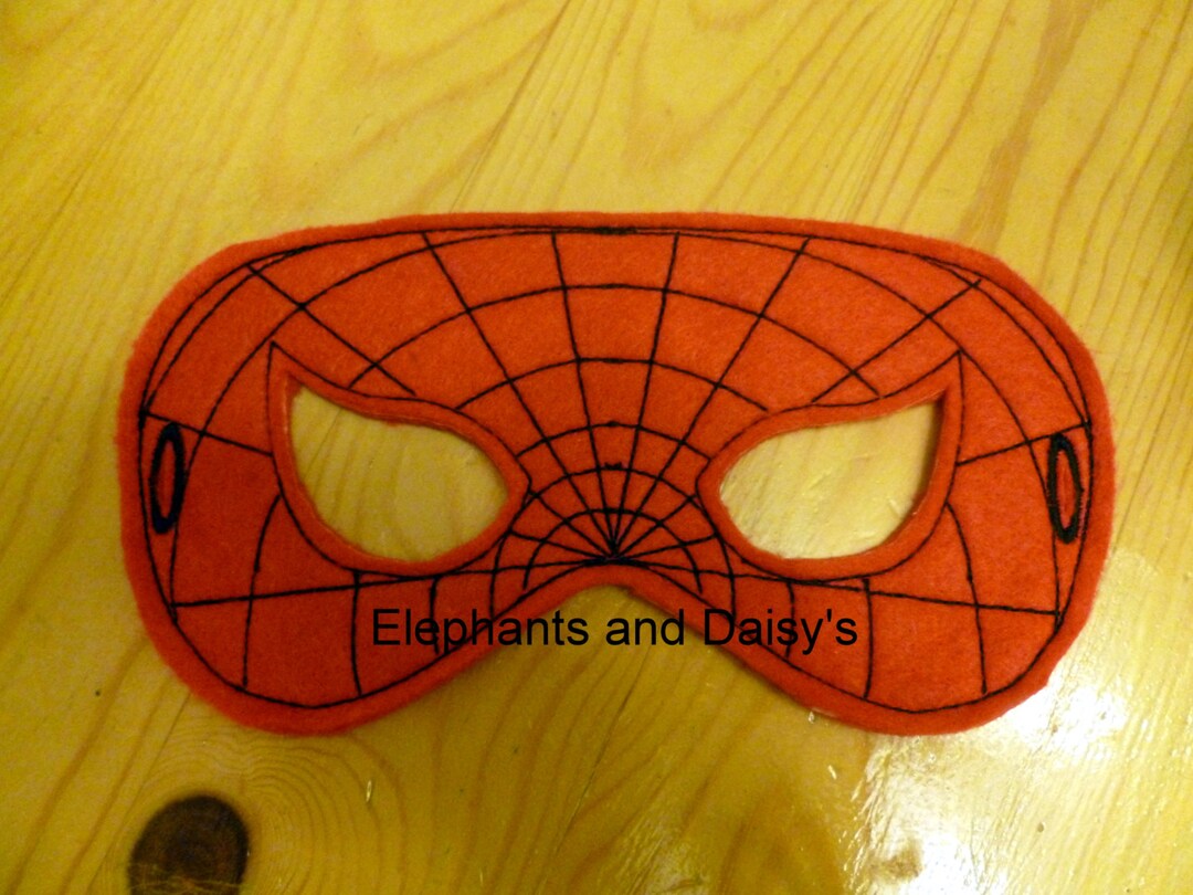 Spider Web Mask Design File 5x7 - Etsy