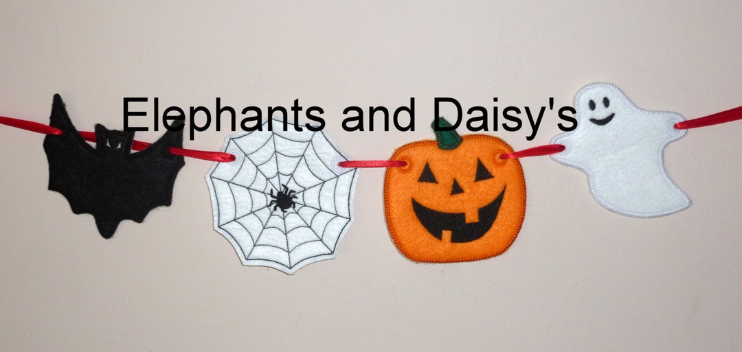 Halloween Banner Set 5x5 Design Files. - Etsy
