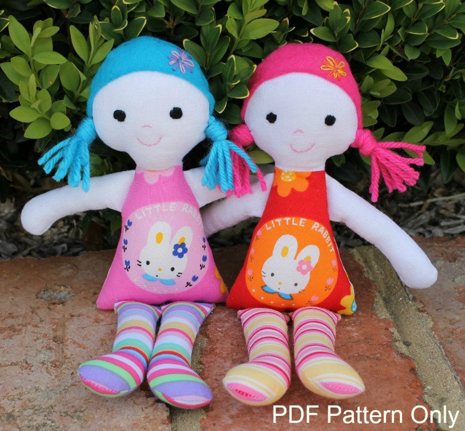 Pocket Penny Dolls PDF Pattern - Etsy