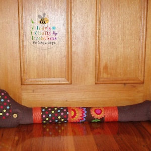 Drafty the Door Sausage Dog PDF Pattern - Etsy