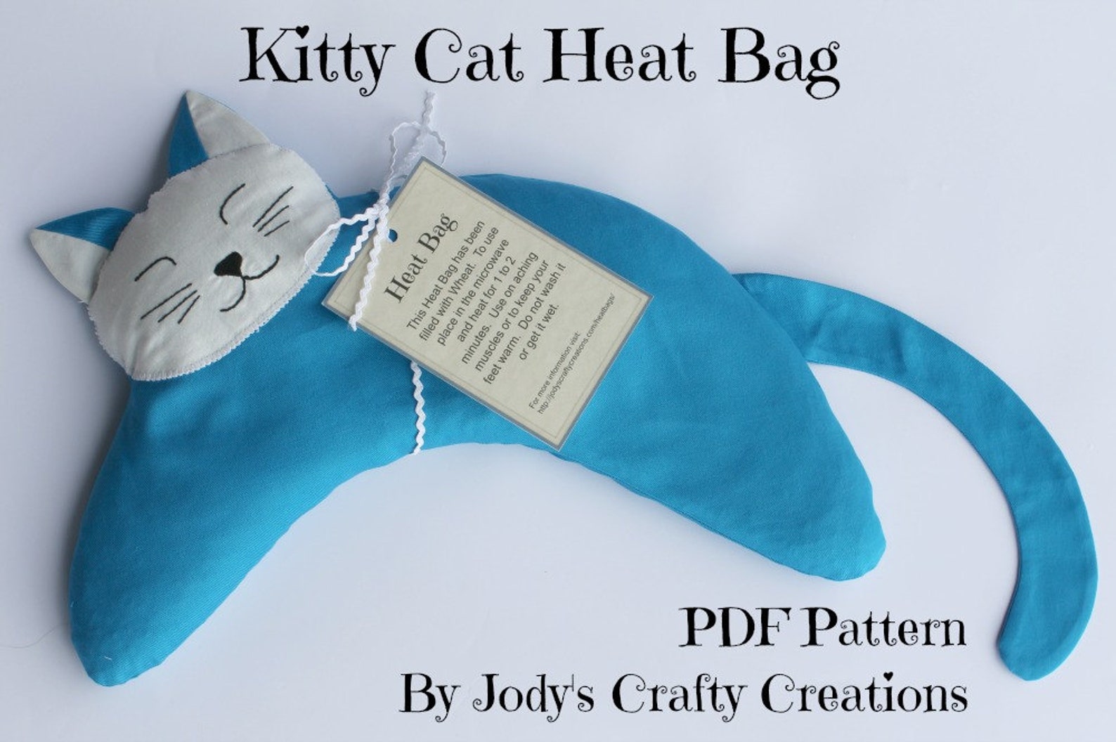Kitty Cat Heat Bag PDF Pattern - Etsy Canada
