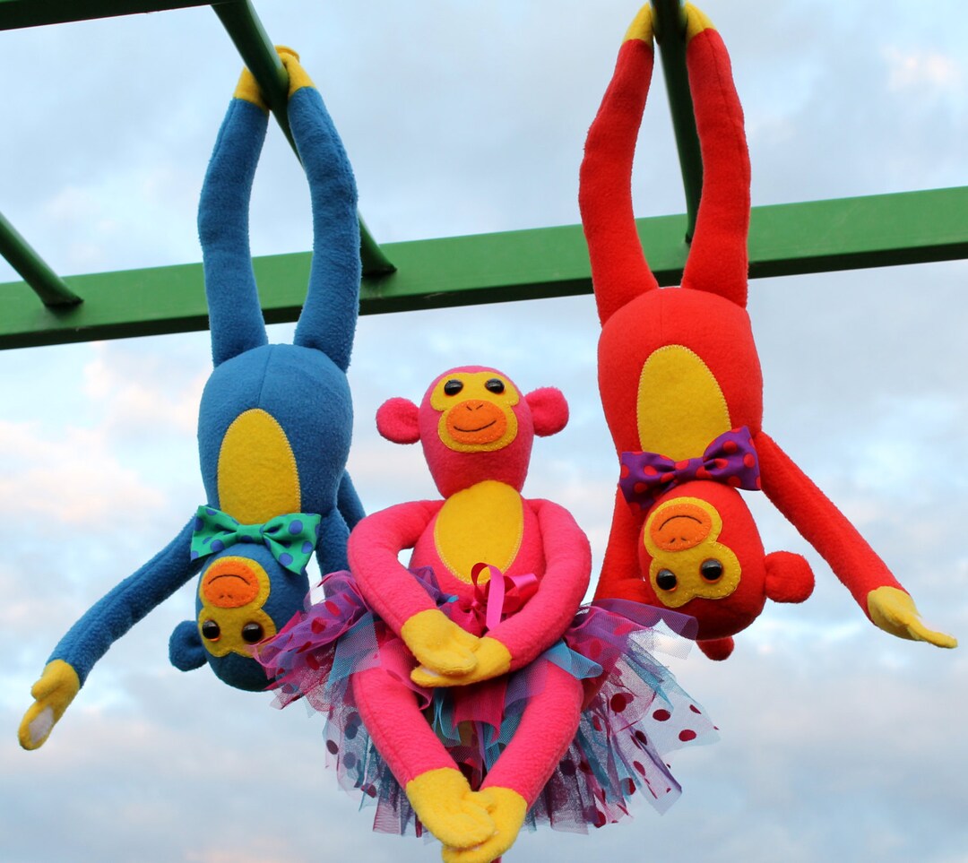 Cheeky Monkeys Softie PDF Pattern - Etsy