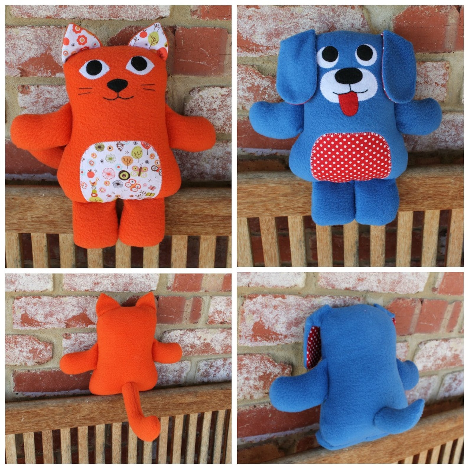 Kids Creations:easy Softie Projects PDF Pattern - Etsy