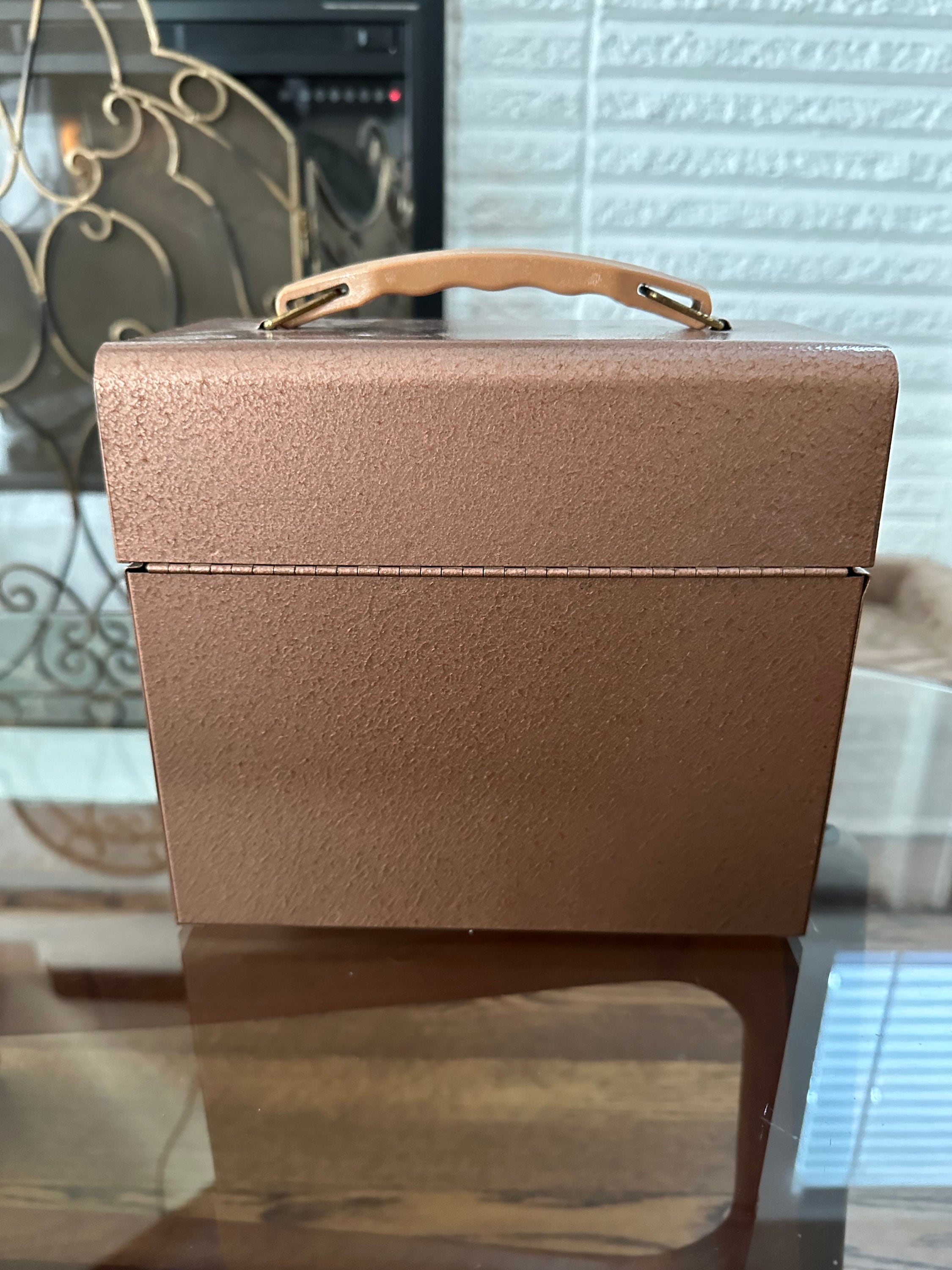 Vintage Metal 45RPM 7 Record Box - Etsy