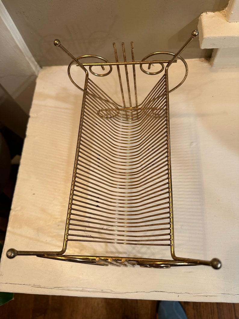 Vintage Metal 7” 45 Vinyl Record Rack - Etsy