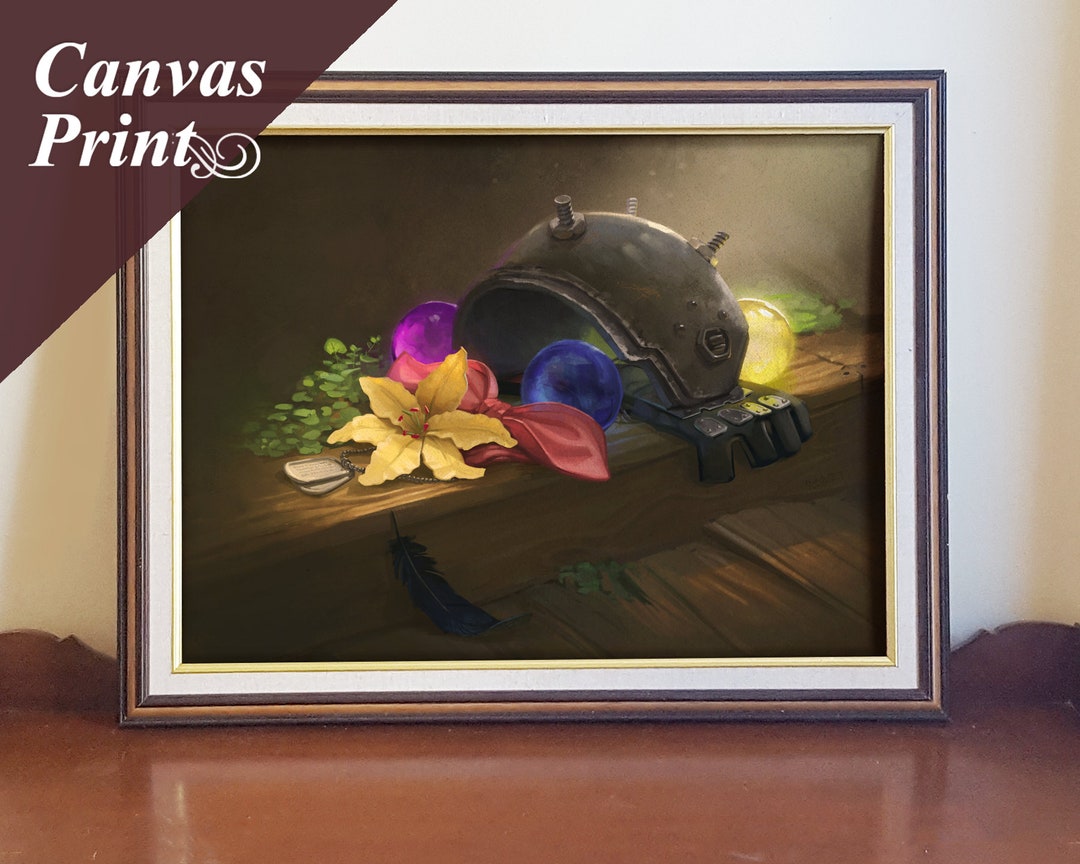 Canvas Final Fantasy VII Still Life Print - Etsy