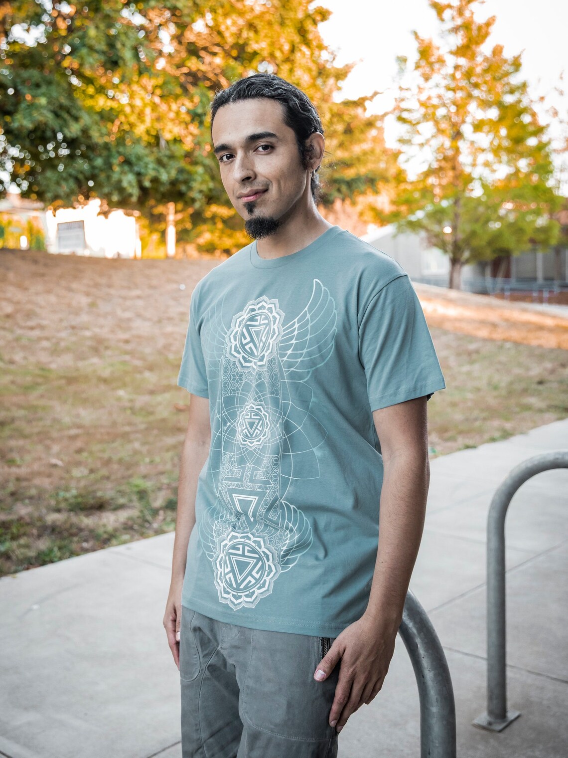 Manipura Chakra Shirt / Sacred Geometry Clothing / Festival ...
