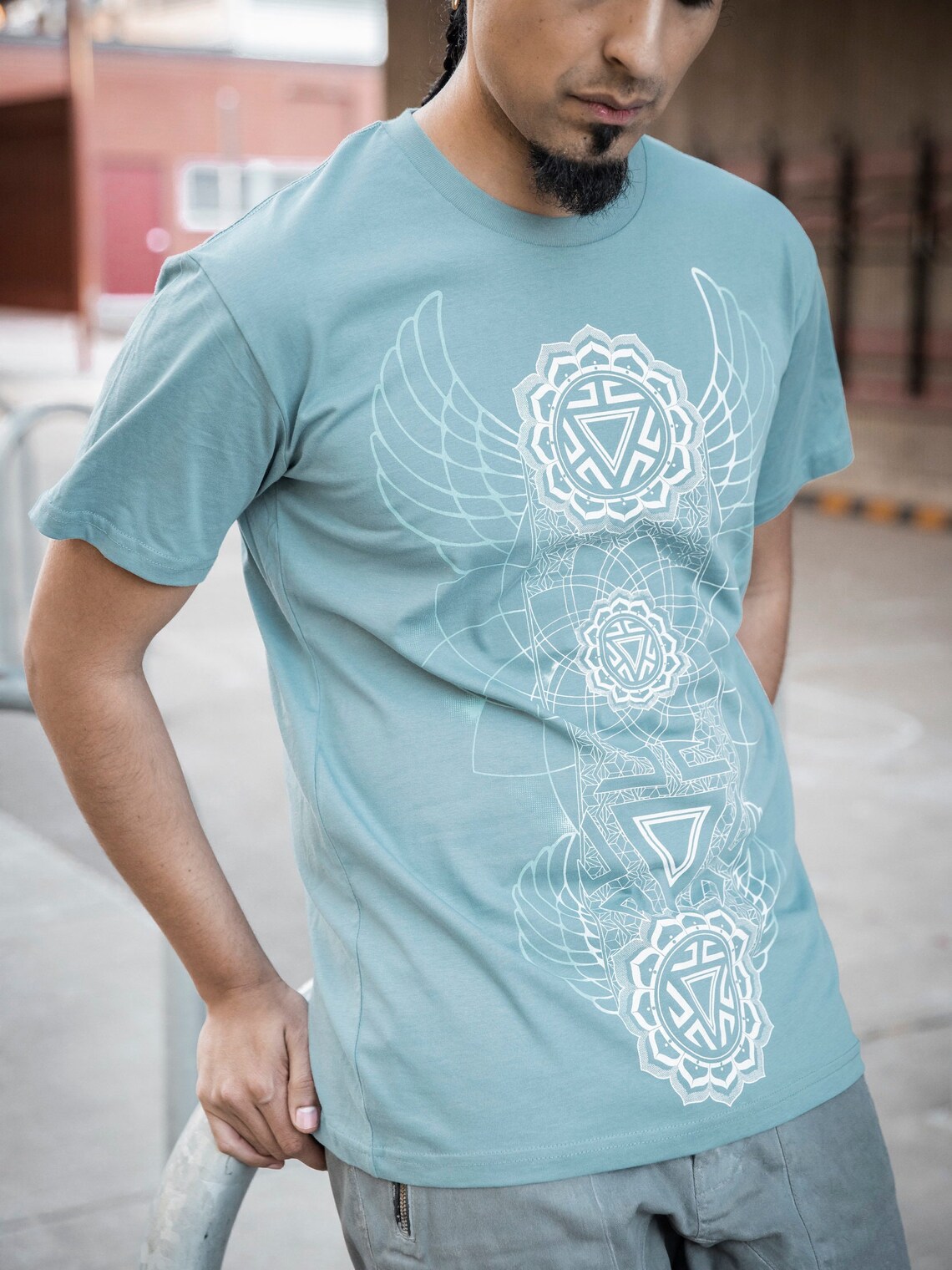 Manipura Chakra Shirt / Sacred Geometry Clothing / Festival ...