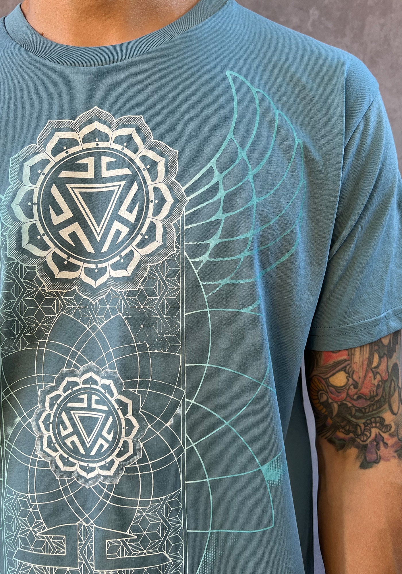 Manipura Chakra Shirt / Sacred Geometry Clothing / Festival ...