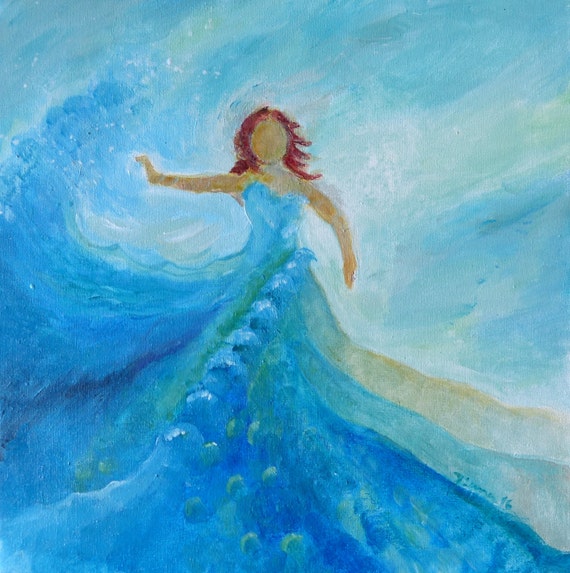 Original Angel of Balance 12 x 12 inch Waldorf | Etsy