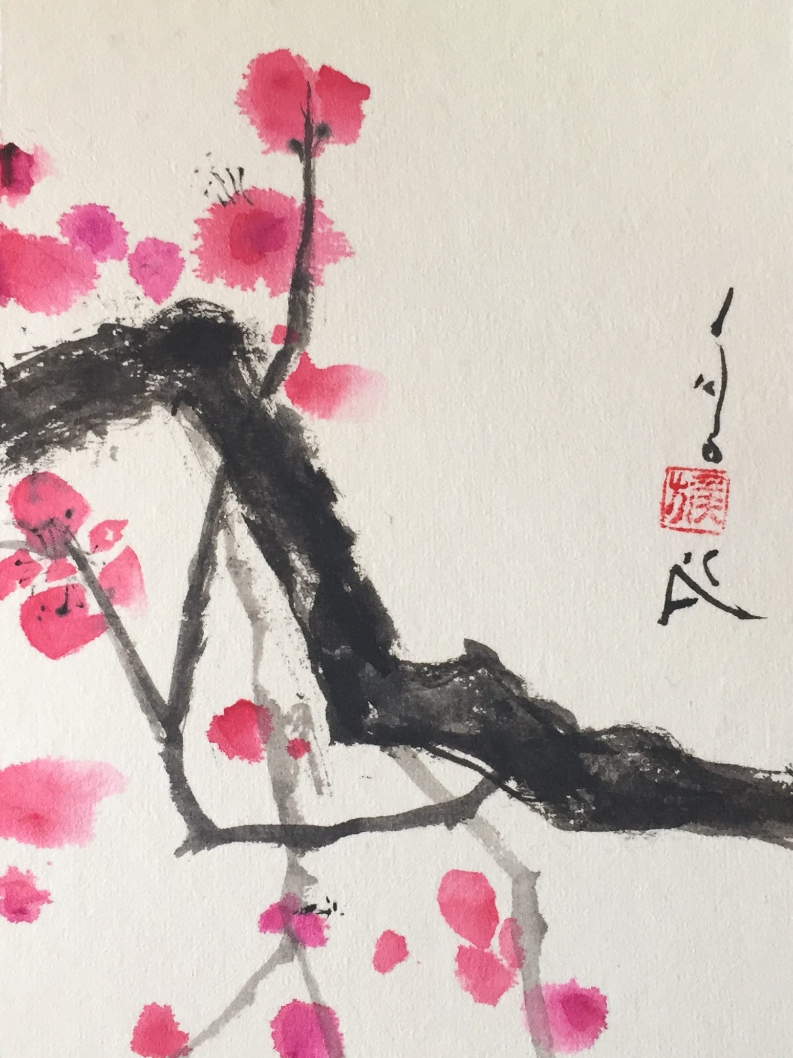 ORIGINAL Sumi E Painting - Etsy