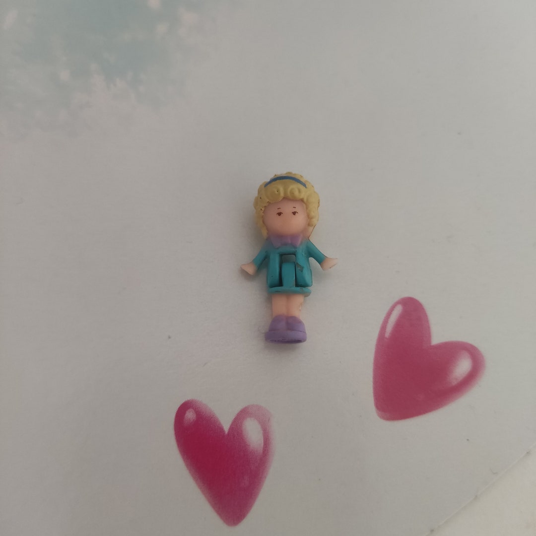 Polly Pocket Girl Figure Blond / Vintage Bluebird - Etsy