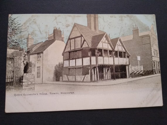 Queen Elizabeth's House Trinity Worcester Postcard - Etsy