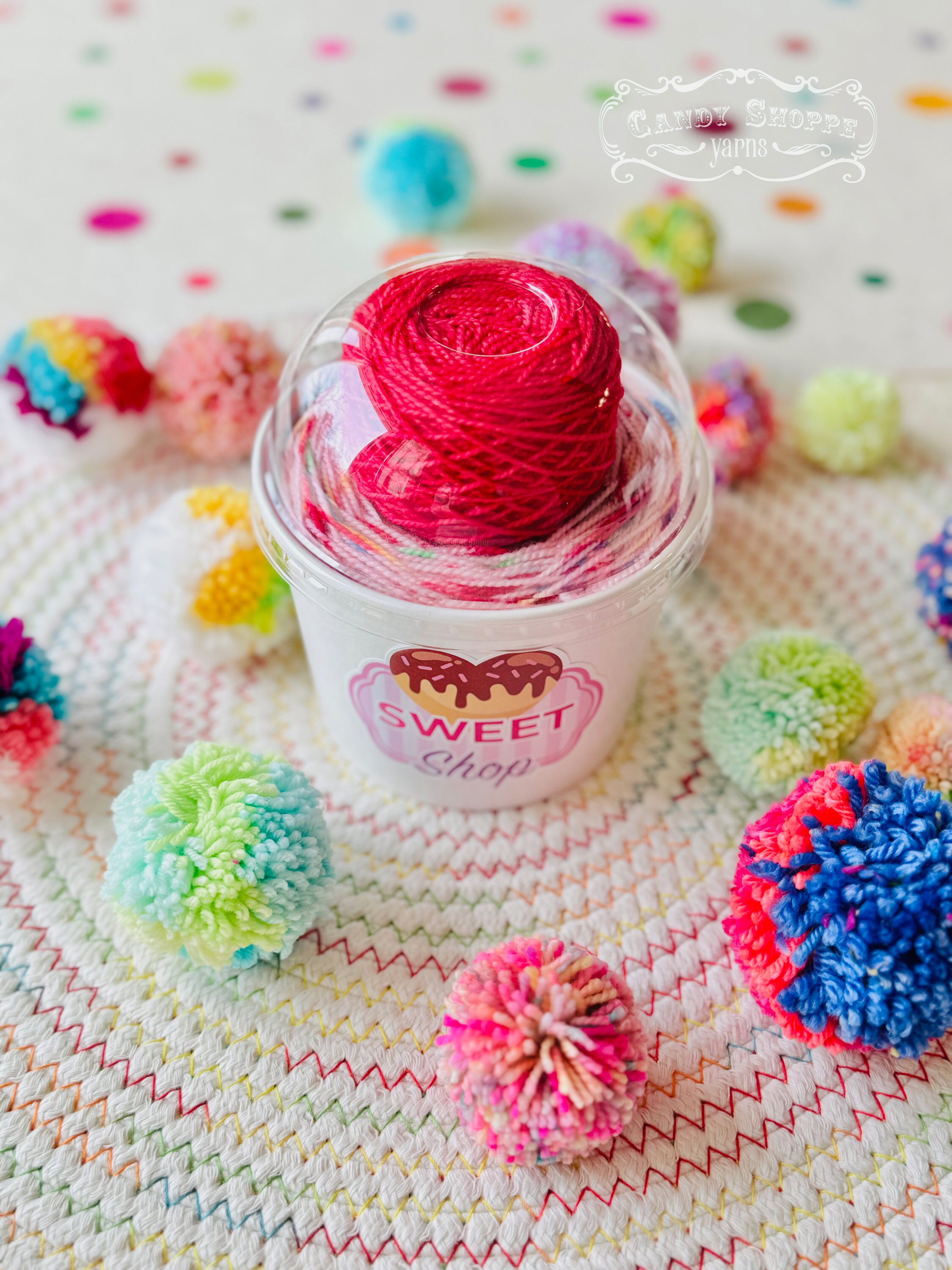 Sweet Shop Sock Set- Bubble Gum Ice Cream colorway