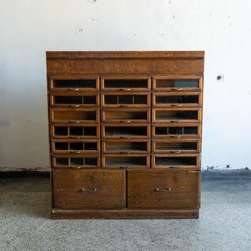 Vintage Map Cabinet - Etsy