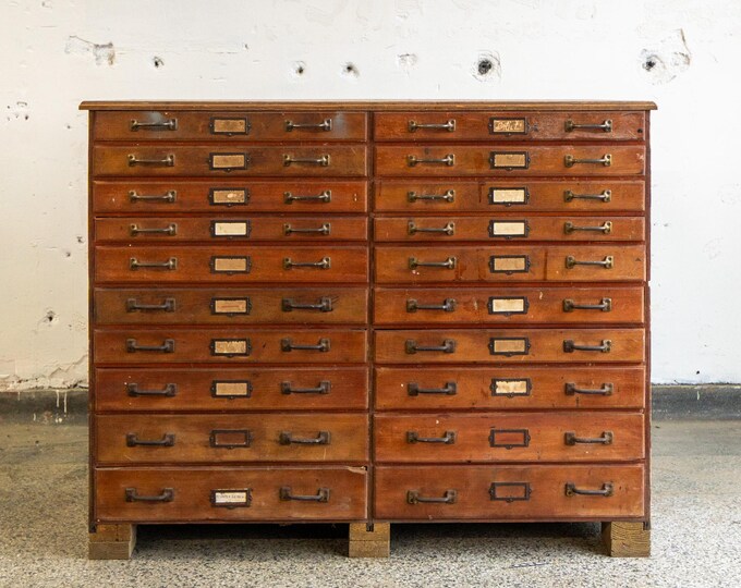 Unique Wooden Printers Tool Cabinet - Etsy