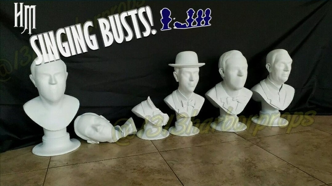Life Size Mansion Singing Busts! - Etsy