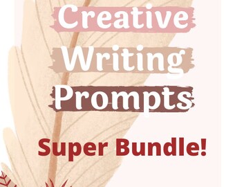 Creative Writing Prompts Bundle - Etsy