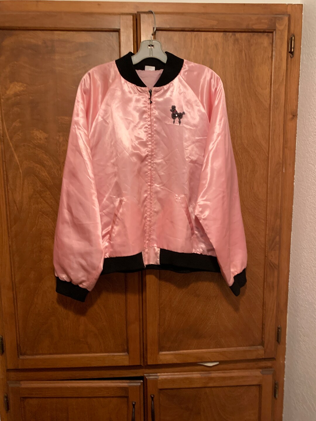 Vintage Pink Poodle Jacket, Spirit Jacket - Etsy