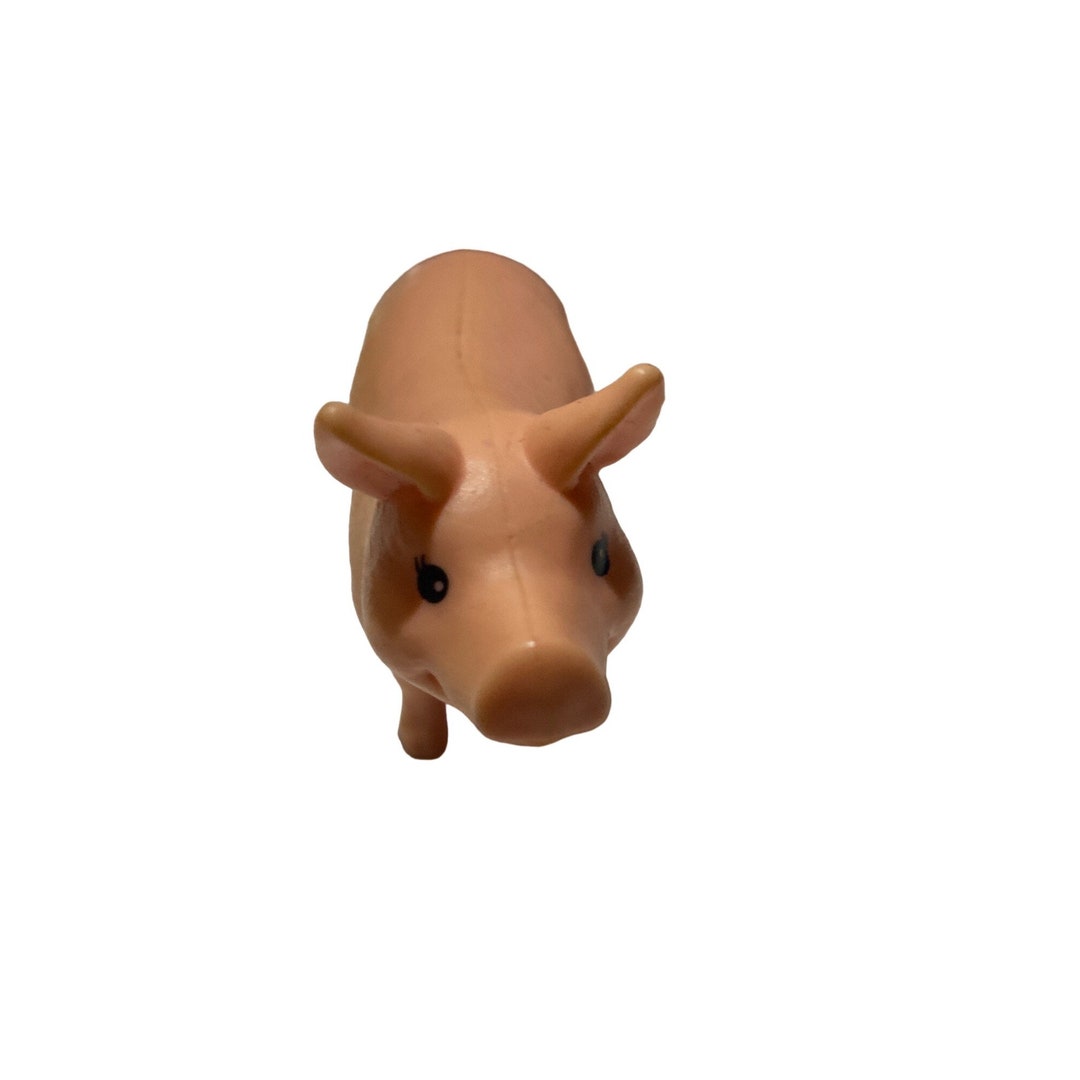 Pig Farm Animal Figure Figurine Toy Plastic 4 Long - Etsy