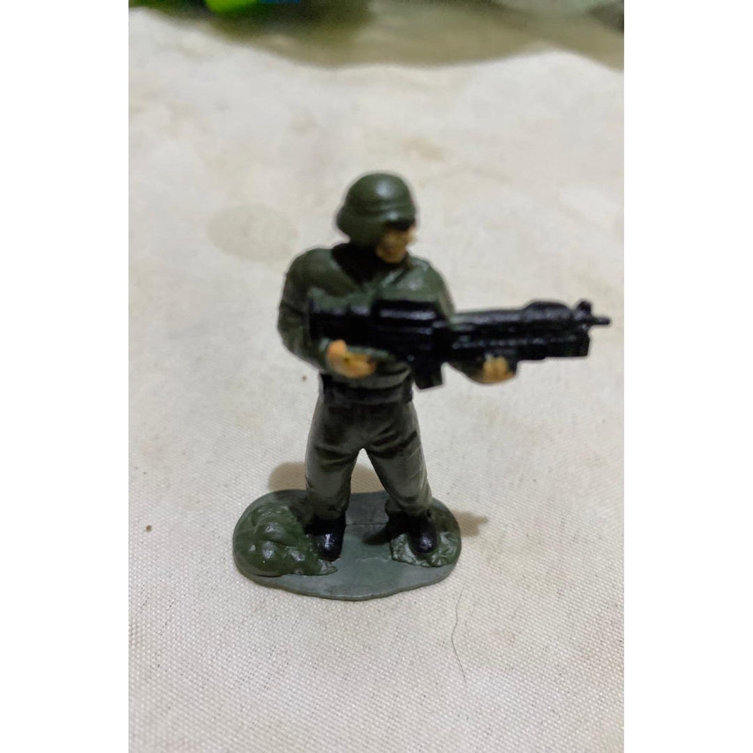 Soma Army Man Machine Gun Vintage 1996 - Etsy