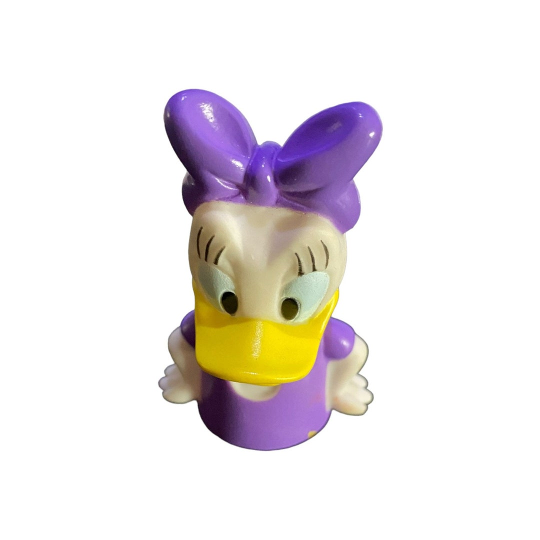 Disney Daisy Duck Vintage Bath Time Finger Puppet - Etsy