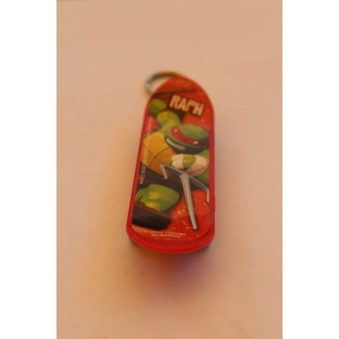 TMNT Ralph Skateboard Keyring Keychain - Etsy