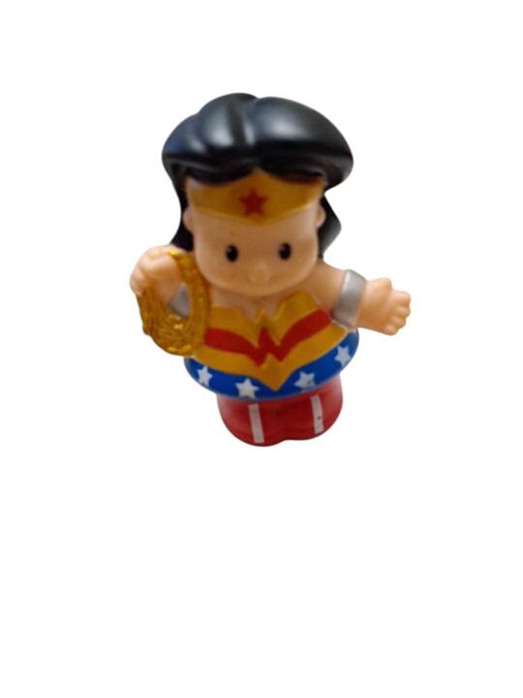 Fisher Price DC Comic Wonder Woman Little People Figure W/ Lasso - Etsy