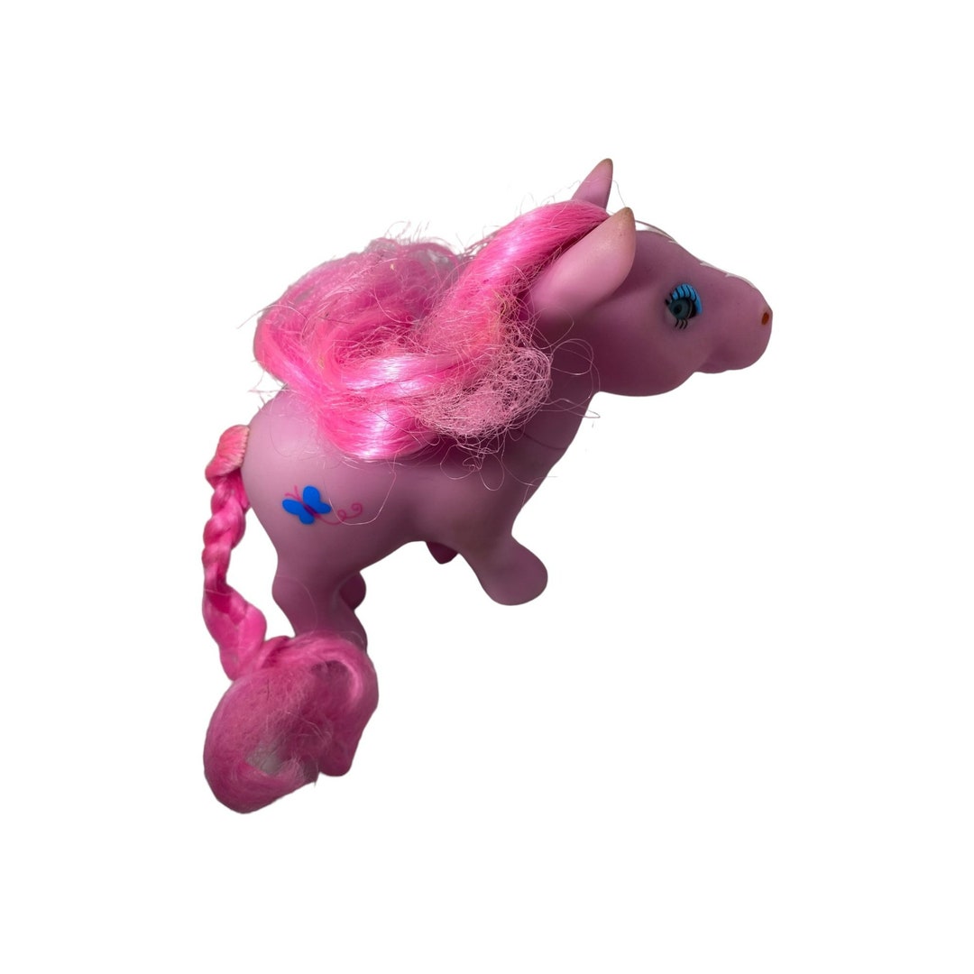 Vintage 2000s Gi Go Wonder Pony Pink Hair Butterfly Design - Etsy