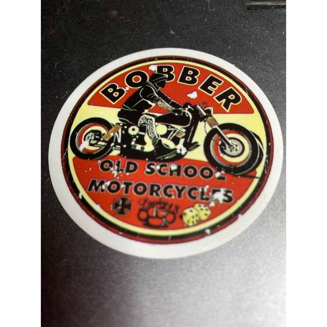 Stickers Mini Bobber Old School Motorcycles Vintage Repro - Etsy