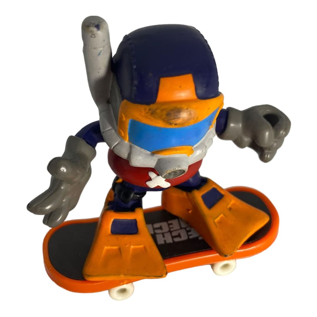 Rick Tech Deck Dude 2004 Vintage Action Figure #6A With Orange ...