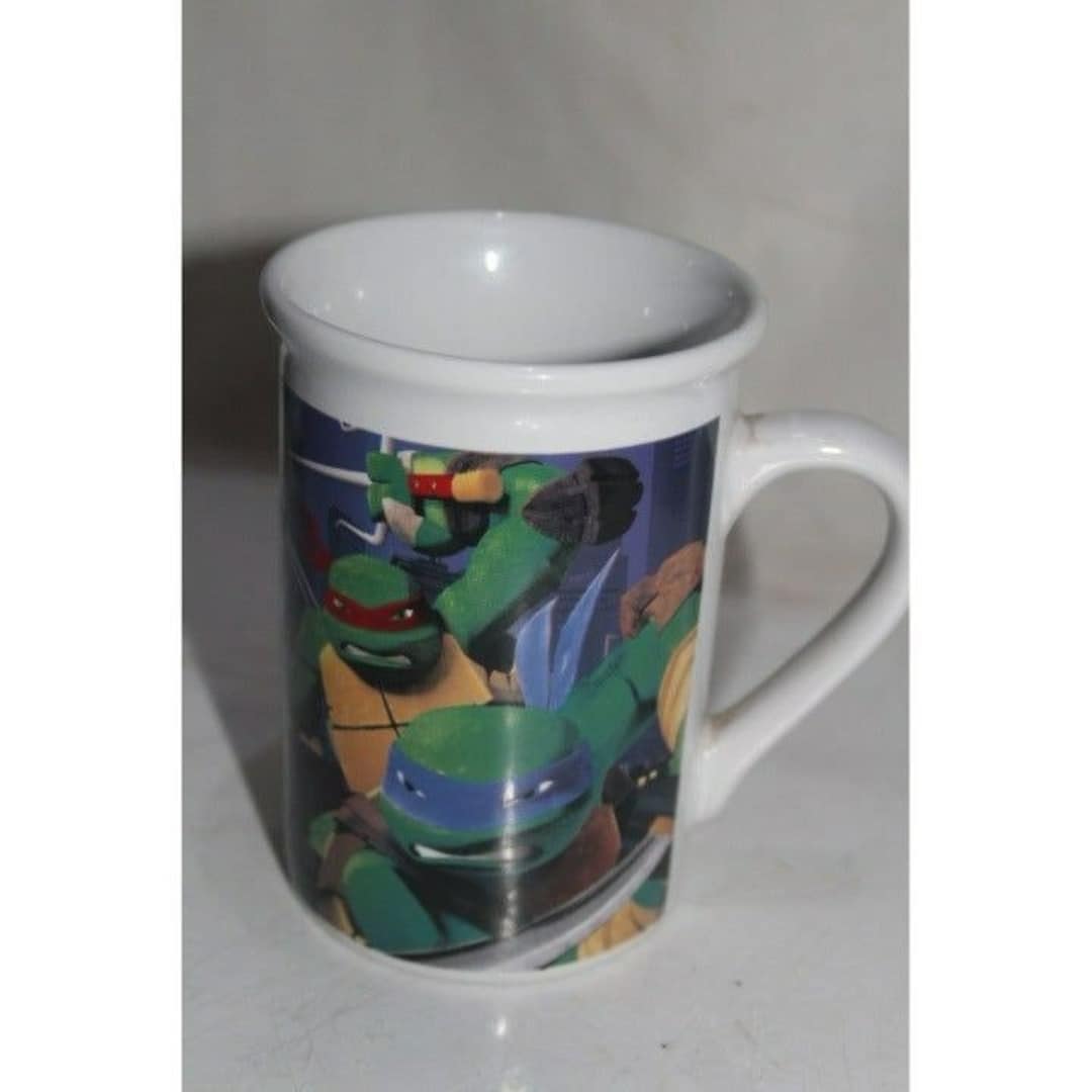 TMNT Coffee Cup Viacom Mug 8 Oz Teenage Mutant Ninja Turtles - Etsy
