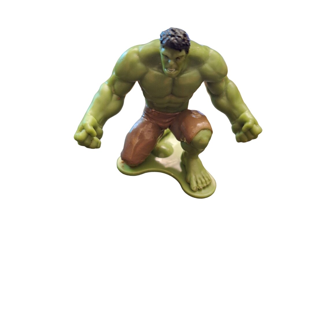 Marvel Incredible Hulk Cake Topper Action Figure 3 Inches - Etsy