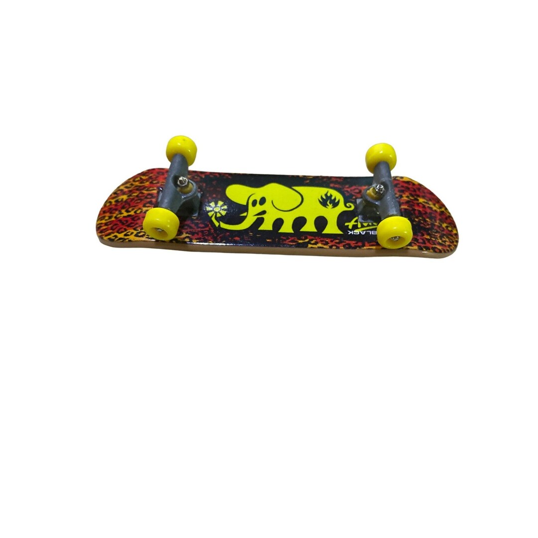 Tech Deck Black Label Yellow Elephant Skateboard DECK ONLY - Etsy
