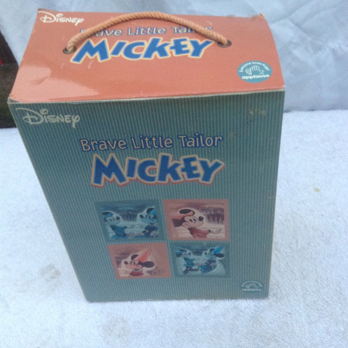 Disney Applause Plush Mickey Mouse Brave Little Tailor In Box - Etsy México