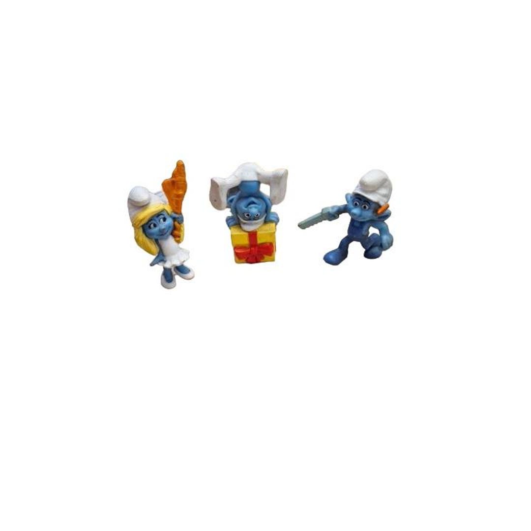 Peyo Smurf Lot 3 Smurfette, Jokey and Handy Mcdonalds - Etsy