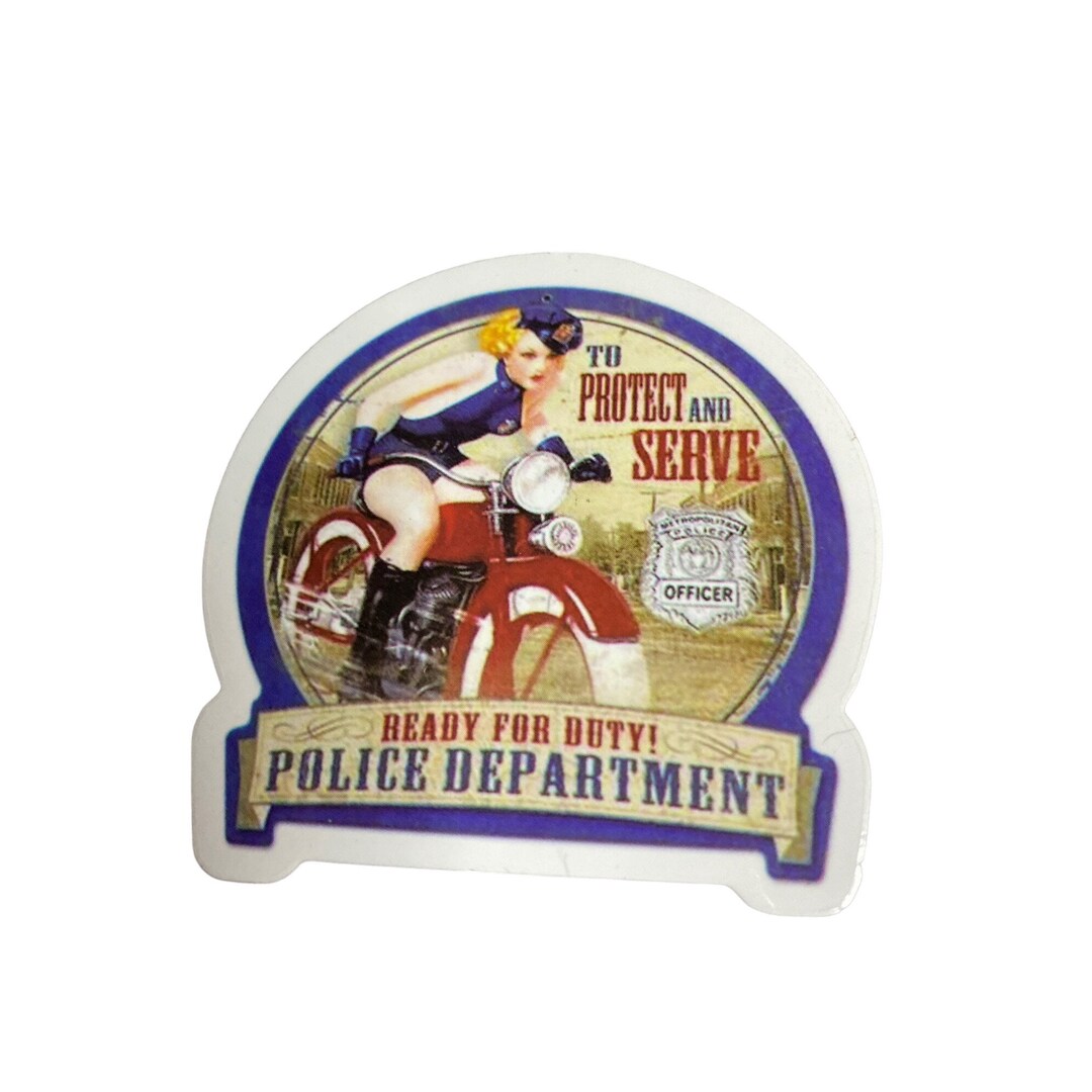 Stickers Mini Risque Women to Serve and Protect Skateboard - Etsy