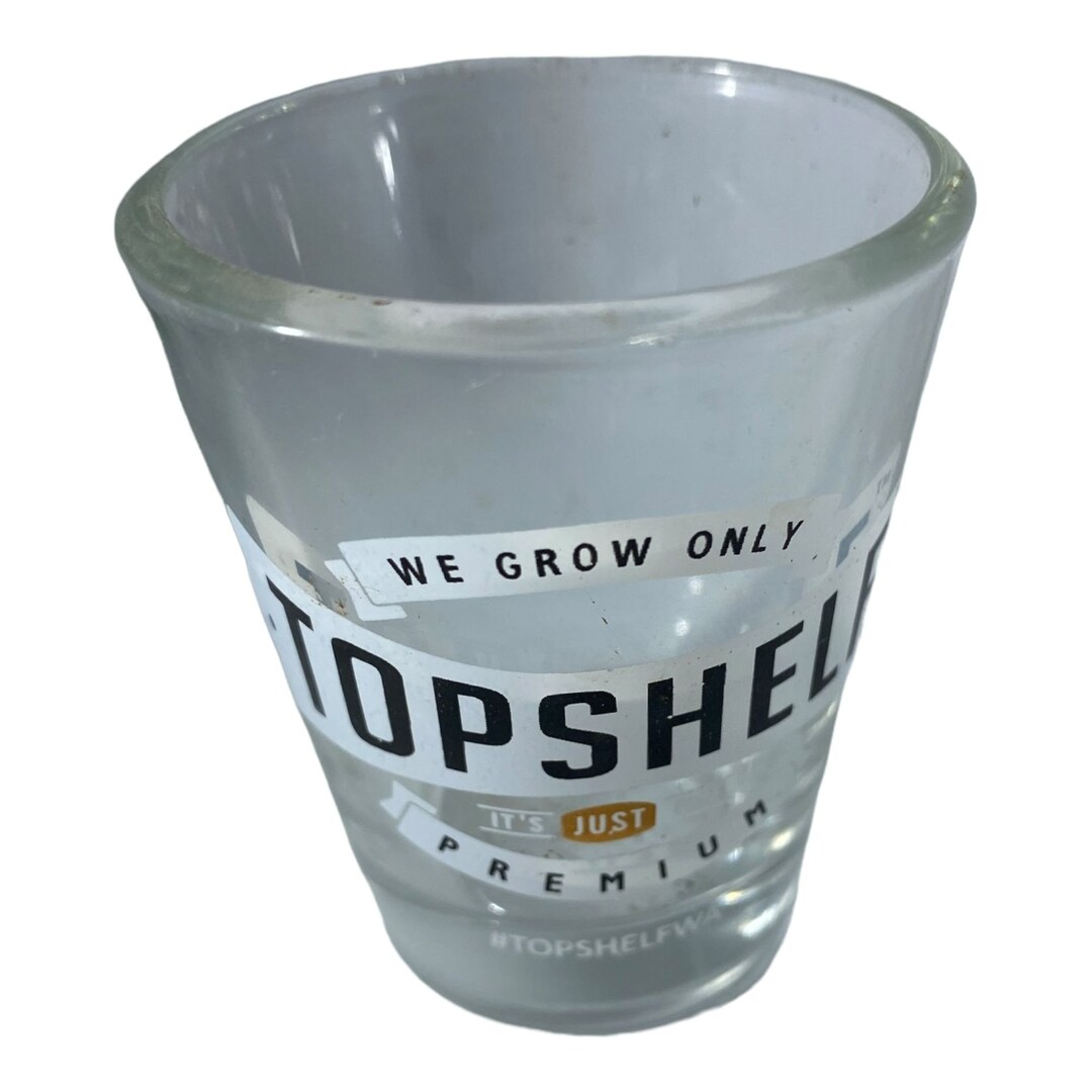 Shot Glass Top Shelf Bar Wear Only the Best - Etsy