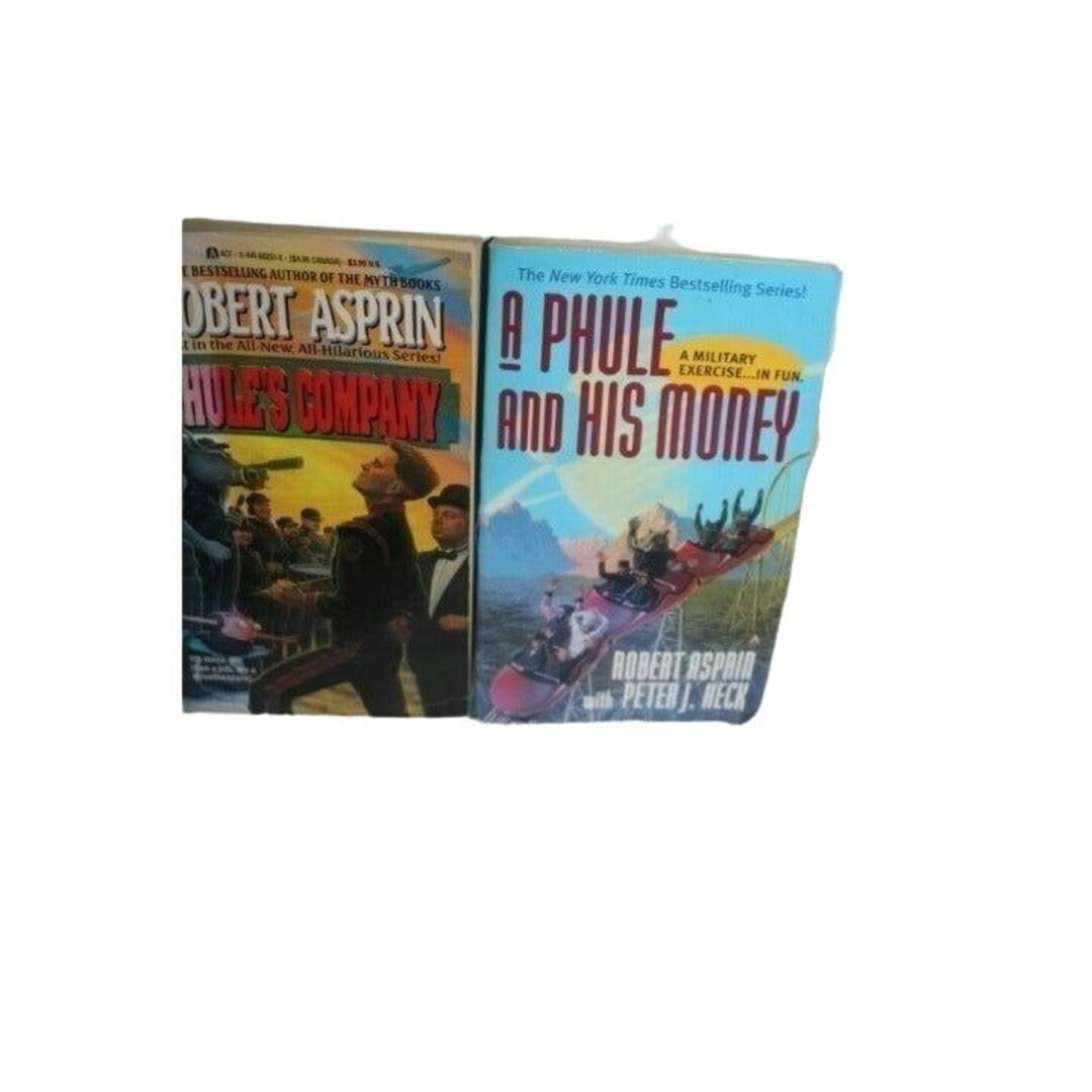 Robert Asprin Phule Lot 2 Soft Cover Books A Phule and His Money and ...