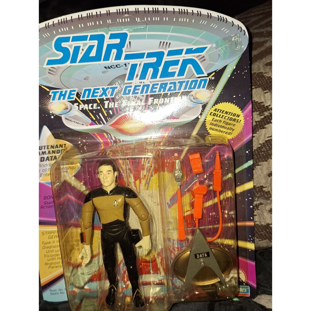 Star Trek TNG Lieutenant Commander Data Playmates New Action Figure - Etsy