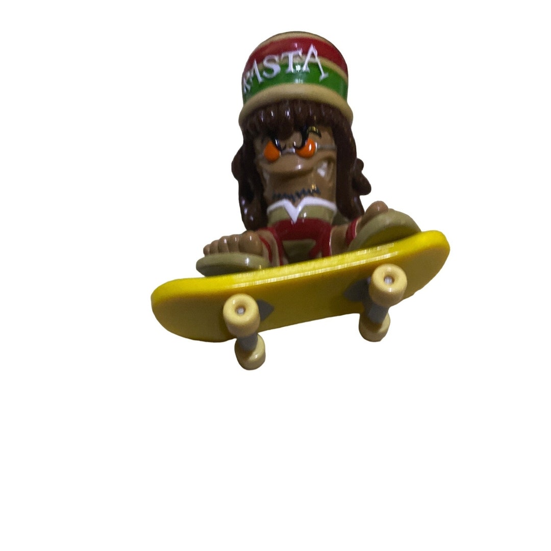 Tech Deck Dude Evolution, Rasta, #044 Action Figure #30A and ...